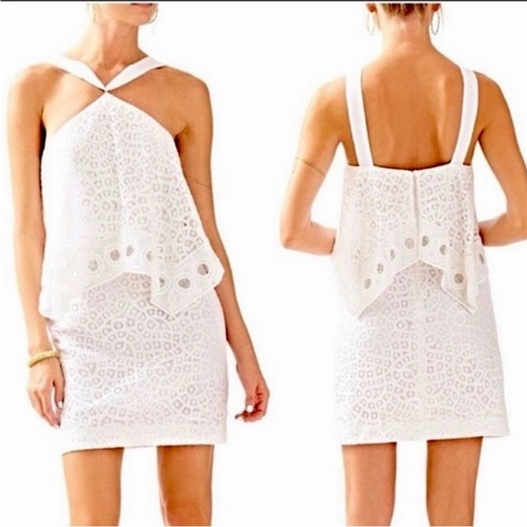 Lilly Pulitzer | Dresses | Lilly Pulitzer Pearson Resort White Oyster ...